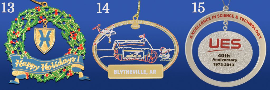 Custom Ornament Styles and Options | Tom Pollard Designs