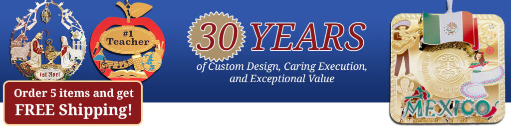 Shop for Ornaments at Tom Pollard Designs